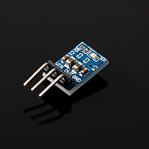 20 Pieces 3 Pins AMS1117-3.3 DC 4.75V-12V to 3.3V Voltage Regulator Down Power Supply Buck 800mA Module