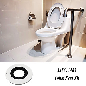Funmit 385311462 385310677 RV Toilet Seal Kit Compatible with 110 111 210 510 Flush Toilets - Without Overflow Holes