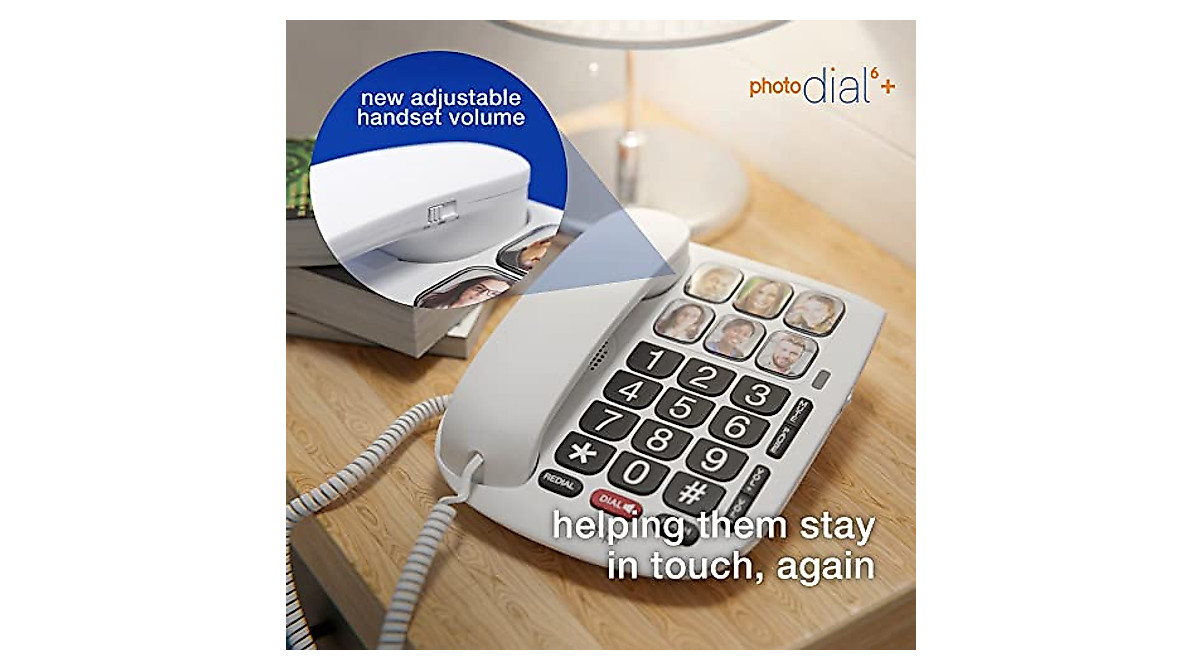 SMPL Hands-Free Dial Phone for Seniors | Easy One-Touch Use