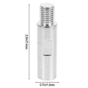 UKCOCO Angle Grinder Extension Rod Durable Polishing Machine Adapter Lever M14 75mm