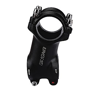 MEISCHE Road Bike Handlebar Stem 60mm Short Stem 17 Degree Stem Riser for Mountain Bike, Road Bike, BMX, MTB