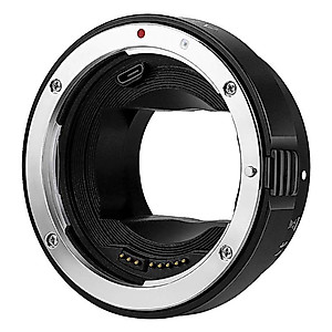 EF/EF-S Lens Mount Adapter Auto Focus Lens Speedbooster Converter Ring Compatible with Canon EF/EF-S Lens for Sony E Mount Mirrorless Cameras Series A9 A7R4 A7R3 A7R2 A7M3 A7M2 A7R A7S2 A7S A7 A7C