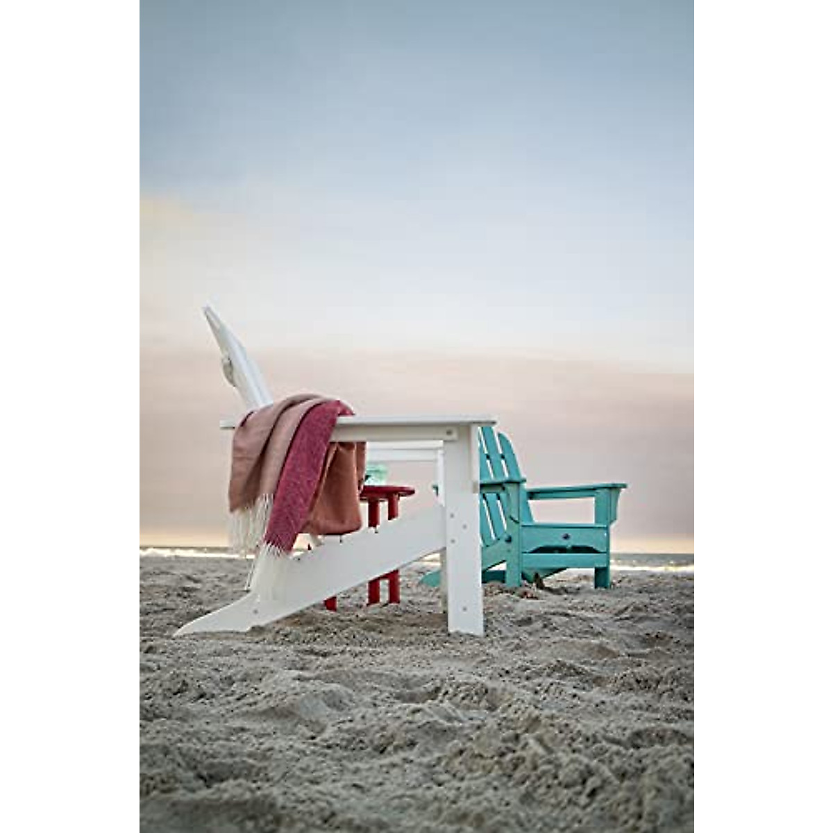 Trex Outdoor Furniture TXA15VL Yacht Club Shellback Adirondack Chair, Vintage Lantern