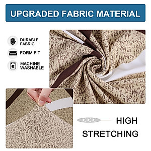 uxcell Stretch Sofa Slipcover Elastic Sofa Cover Chair Furniture Slipcovers Washable Floral Couch Cover, Medium