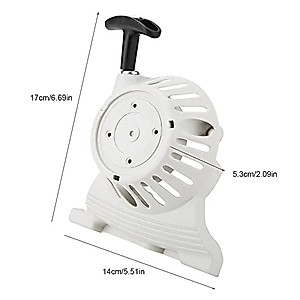 Recoil Pull Starter, Pull Start Recoil Starter Repalcement Assembly Cord String Trimmer Replacement Garden Tool, Compatible with Stihl Fs90/110 Fs130 String Trimmer Replacement Garden Tool