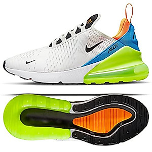Nike Women's W Air Max 270 Nerf DO6691-100 Summit White / Black Volt Running Shoes, Summit White/Black-white-volt, 6.5