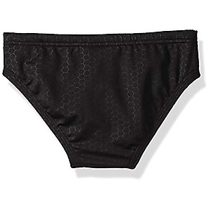 TYR Boys’ Hexa Racer Swimsuit, Black, 24