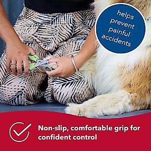 Coastal Pet - Safari - Professional Dog Nail Trimmer - Pet Nail Clippers for Small Dogs - Safety Stop & Non-Slip Grip - Standard - 5" x 1.5"