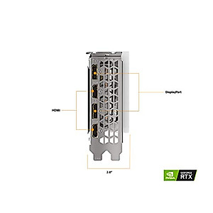 GIGABYTE GeForce RTX 3070 Vision OC 8G Graphics Card, 3X WINDFORCE Fans, 8GB 256-Bit GDDR6, GV-N3070VISION OC-8GD Video Card