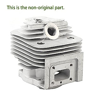 Zerodis Cylinder Set Piston Kit Ring Set for Mitsubishi TL52 BG520 Brush Cutter Eng 44MM Powersports Engine Kits Garden Accessory Part