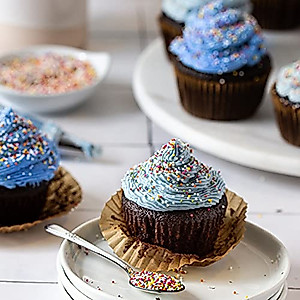 ColorKitchen Blue Frosting Mix with Sprinkles – Make Frosting or Icing from Natural Ingredients | Artificial Dye-free | Gluten-free | Non-GMO | Vegan-Friendly | Plant-based