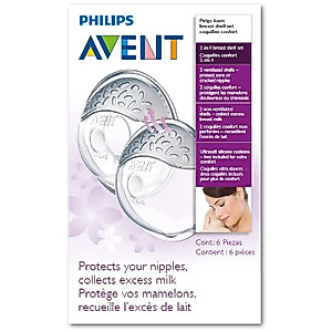 Philips AVENT Comfort Breast Shell Set, 2 Pack, SCF157/02