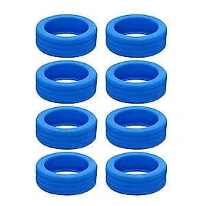 FUUZIO Luggage Wheels Cover, 8 Pcs Silicone Wheels Cover for Most Luggage, Washable Suitcase Cover Protector Anti Scratch Suitcase Cover Carry On Luggage Wheels Cover for Women Men