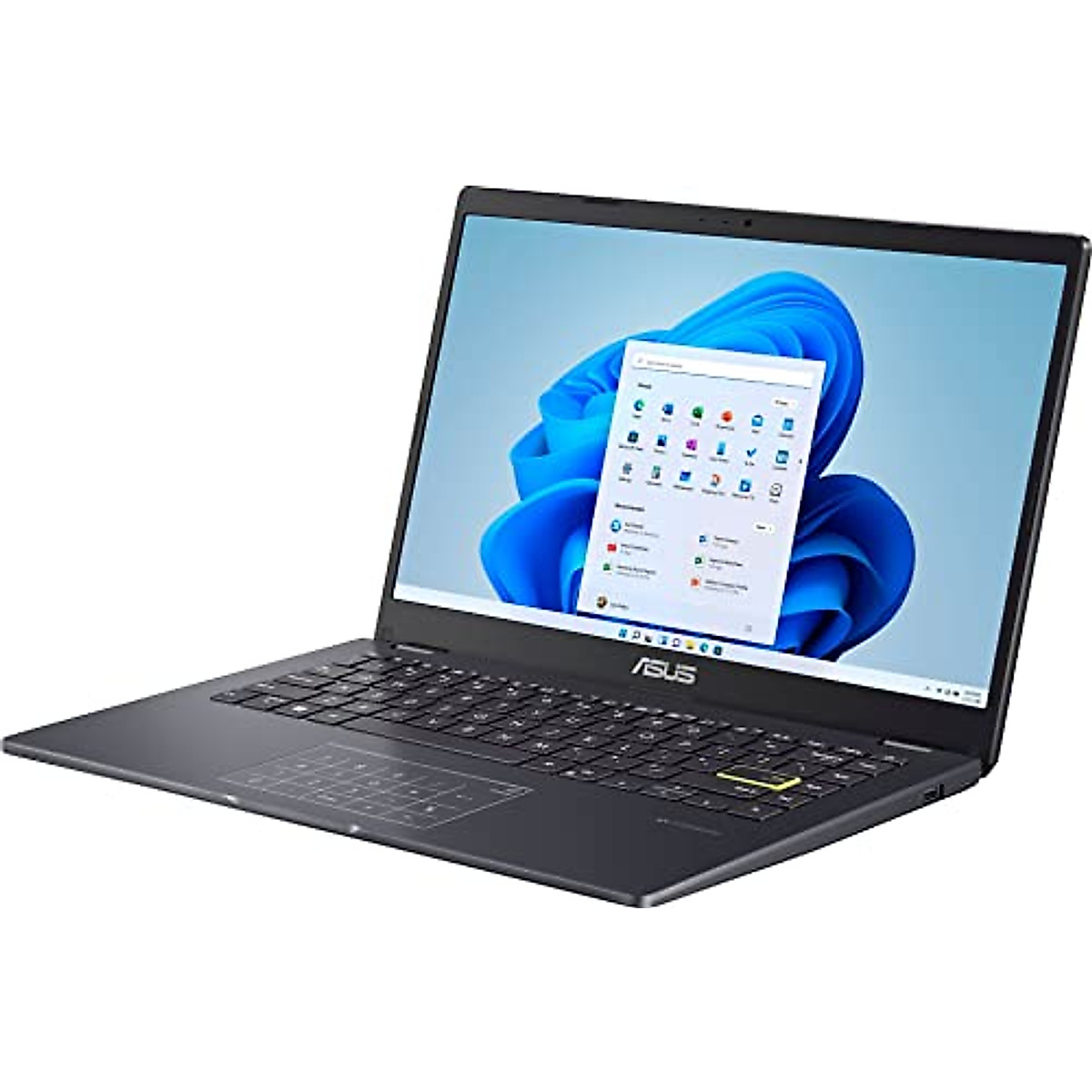 ASUS E410 14" Lightweight Laptop Computer, Intel Celeron N4020 up to 2.8GHz, 4GB DDR4 RAM, 64GB eMMC, 802.11AC WiFi, Bluetooth, HDMI, Webcam, Star Black, Windows 11 S, ipuzzl