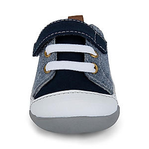 See Kai Run - Stevie II First Walker Shoe for Infants, Navy/Very Hungry Caterpillar, Infant 4