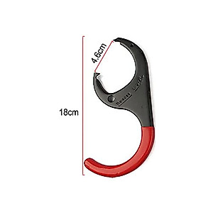 Angelhoo Self-Grasping Rafter Hooks, Steel Clothes Grasping Hangers, Special Design Self-gripping Hangers, Anti-Rust and Anti-Skid Hooks, Strong Storage Hooks for The Beam