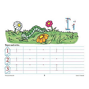 Writing With Phonics K5 Manuscript - Abeka 5 Year Old Kindergarten Manuscript Phonics Penmanship Student Work Book