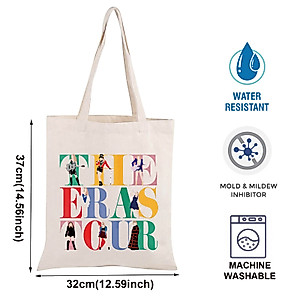 TOBGB Gifts For Singer Gifts Singer Song Lyric Inspired Tote Bag Singer's Merchandise Singer Fan Gifts Music Lover Tote (Singer Tote)