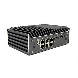Protectli Vault Pro VP4630-6 Port, Firewall Micro Appliance/Mini PC - Intel i3, 2.5G Ports, DDR4 RAM, M.2 NVMe or SATA SSD Storage, AES-NI, 8GB RAM, 120GB SATA SSD
