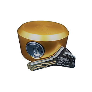 Bulldog Sliding Collar Coupler Lock Includes Cobra-Sidewinder puck lock- BOLT CUTTER PROOF!!!