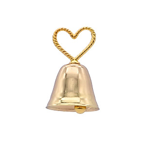 Abaodam Weddings Bell Place Card Holders Kissing Bells Place Card Photo Holder for Table Numbers Restaurant Menu Party Decoration