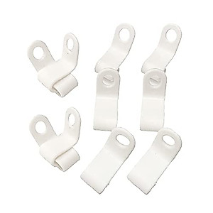 Hanger Hooks Clothes Hanger Connector Hooks 10 Pieces Thickened Hanger Extender Clips ，Buckle Hook for Closet Space Savers and Organizer Closets superimposed to Connect (White)