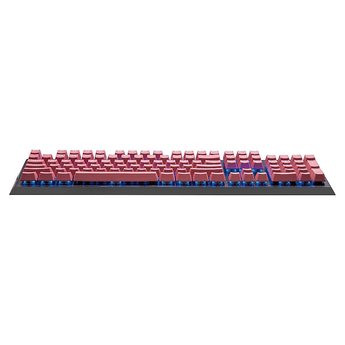 Cooler Master PBT Doubleshot Backlit Keycap Upgrade Set Sakura Pink for Mechanical Keyboards, Compatible with Standard US 104 Layout Keyboards (KC-NPDMF1-US)