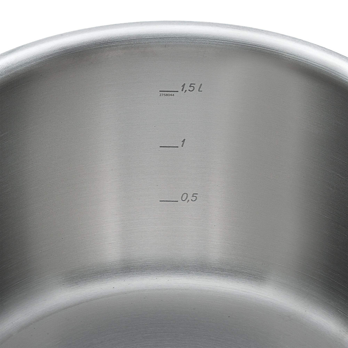 WMF Sauce pan Ø 16 cm Approx. 1,4l Gourmet Plus Inside Scaling Vapor Hole Made in Germany Metal lid Cromargan Stainless Steel Suitable for All Stove Tops Including Induction Dishwasher-Safe