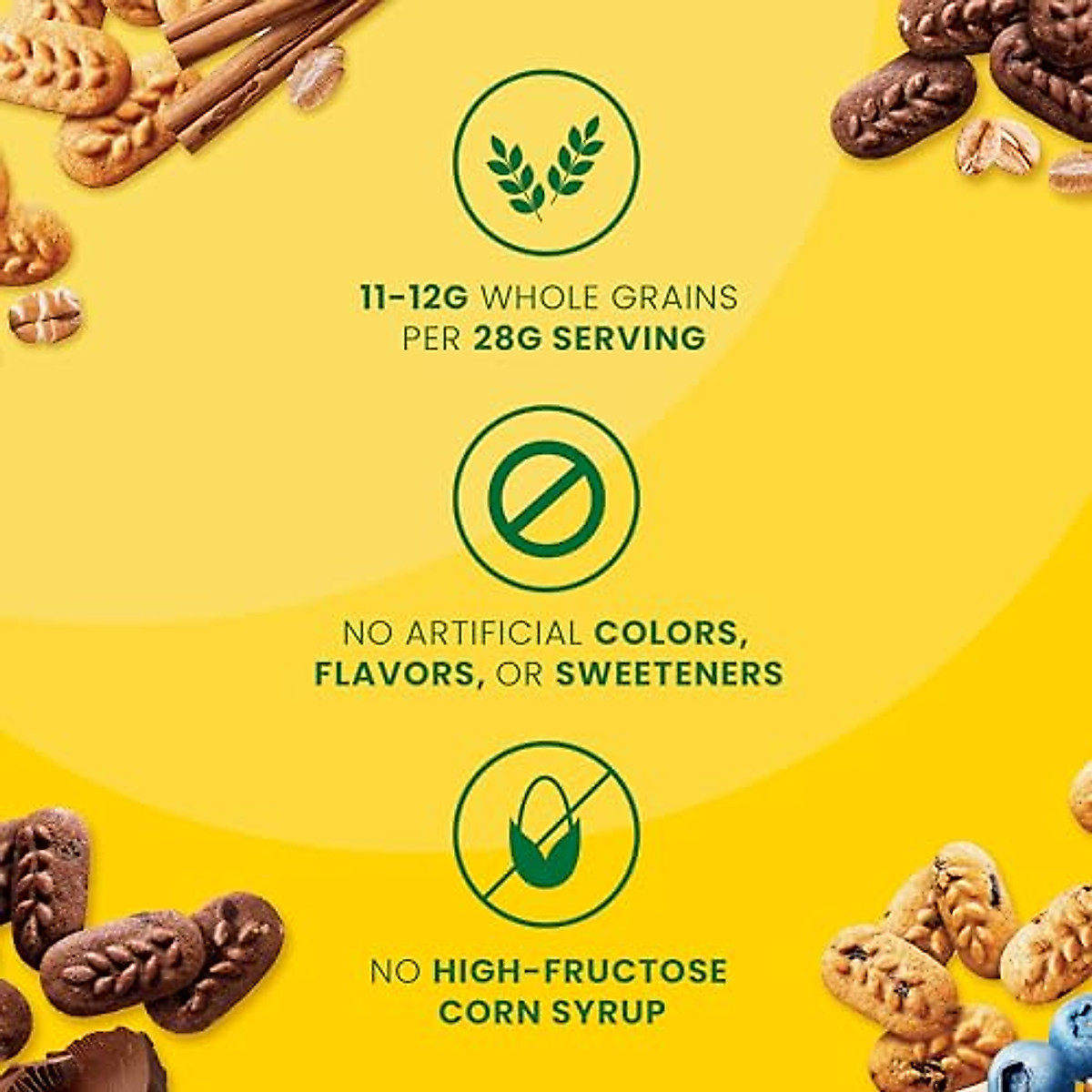 belVita Bites Breakfast Biscuits Variety Pack, 3 Flavors, 40 Snack Packs