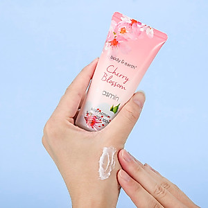 Gift Baskets for Women Body & Earth Bath and Body Gift Set for Women, Valentine's Gifts for Women, Cherry Blossom & Jasmine Spa Gifts for Women Bath Gift for Women, Regalos Para Mujer