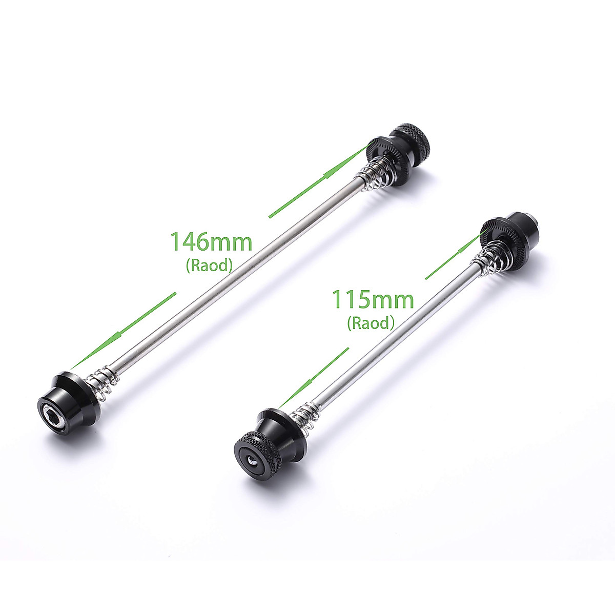 Hex Locking Skewer M5 Hex Head Anti Theft Quick Release Secure Lock Skewers Set Cycling Wheels Locking