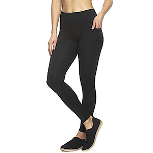 Felina | Athletic Pocket Legging | Yoga Pants | Lounge Black