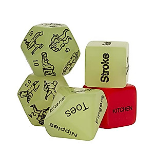 Ile-de-Jeux 5 Sex Dice Set, Sex Dice for Couples Naughty Adults, Sex Games, Funny Sexy Game, Sex Toy Stuff. Sex Position Dice.