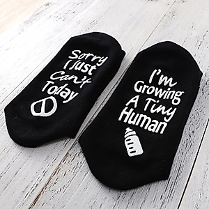 TITTOK Pregnancy Gift New Mom Gifts Growing a Tiny Human Mom Socks Mom to Be Gift Pregnant Mom Gift Mother's Day