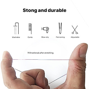 Hair Tinsel Kit with Microlinks Tools, Fairy Hair Glitter Hair Extensions, Hair Tensile, Heat Resistant (47 Inch,12 Colors)