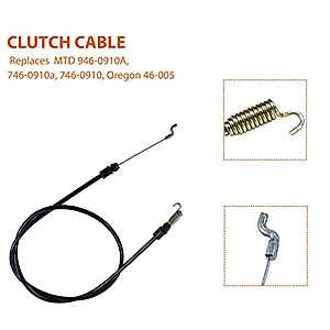 BOSFLAG 753-0613 Paddle Set with 954-0101A Belt 954-04032B Belt 946-0910A Cable Replaces MTD 731-0780, 731-0780A, 731-0781A, 731-0782, 7530613 for White Outdoor SB140, SB300, SB350, SB400 Snow Blowers