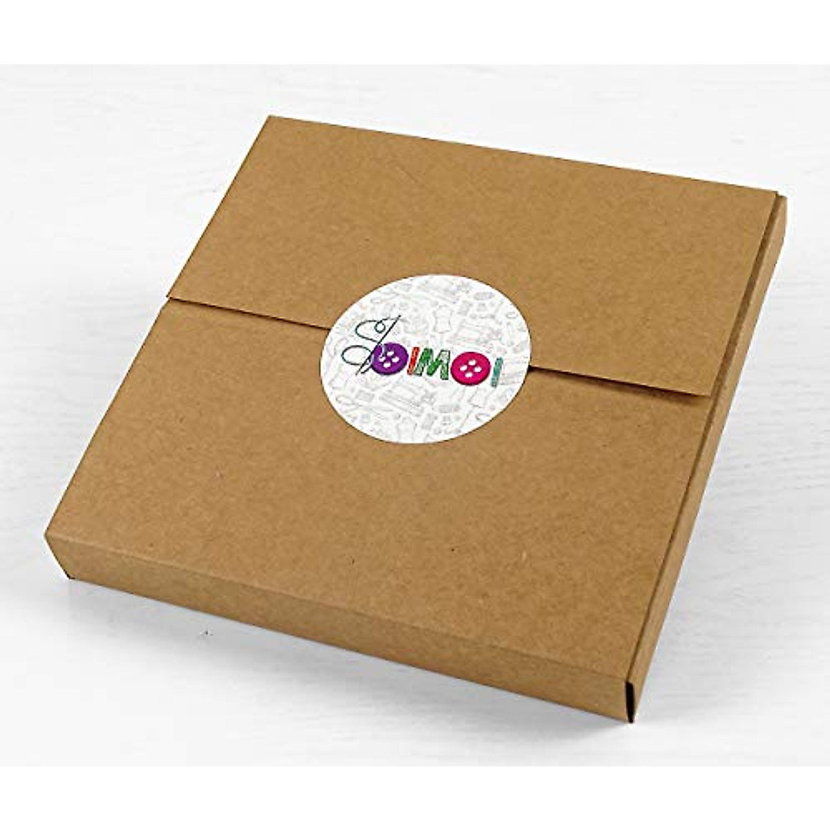 Soimoi Solid White Precut 5 inch Cotton Fabric Quilting Squares Charm Pack DIY Patchwork Sewing Craft