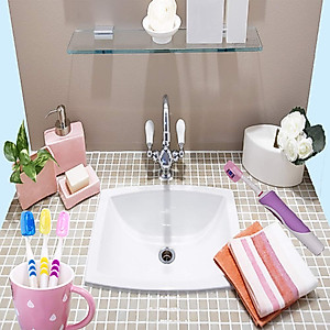 V-TOP 20 Pack Travel Toothbrush Head Covers, Portable Toothbrush Pod Caps Case Protector for Home and Outdoor