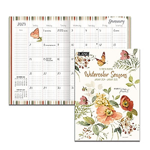 LANG Watercolor Seasons 2024 Monthly Planner (24991012124)