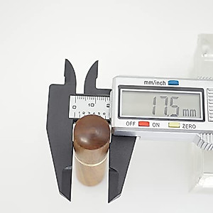 LYMGS Home Wooden Portable Sewing Needles Storage Case, Versatile Wood Box Holder for Store Embroidery Needle Hand Crafts Knitting Tool Toothpick Pill Bead, 2 Pack