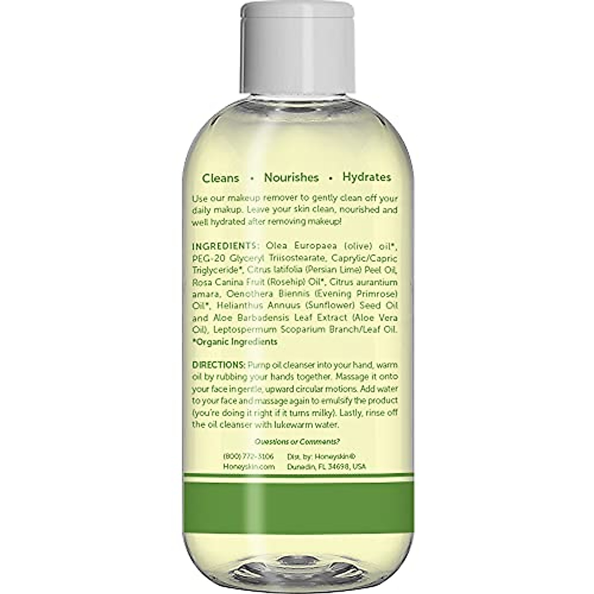 Emulsifying Deep Cleansing Oil and Make Up Remover - Face Cleanser for Women with Manuka Oil - Facial Moisturizer and Pure Cleansing Oil for All Skin Types (4oz)