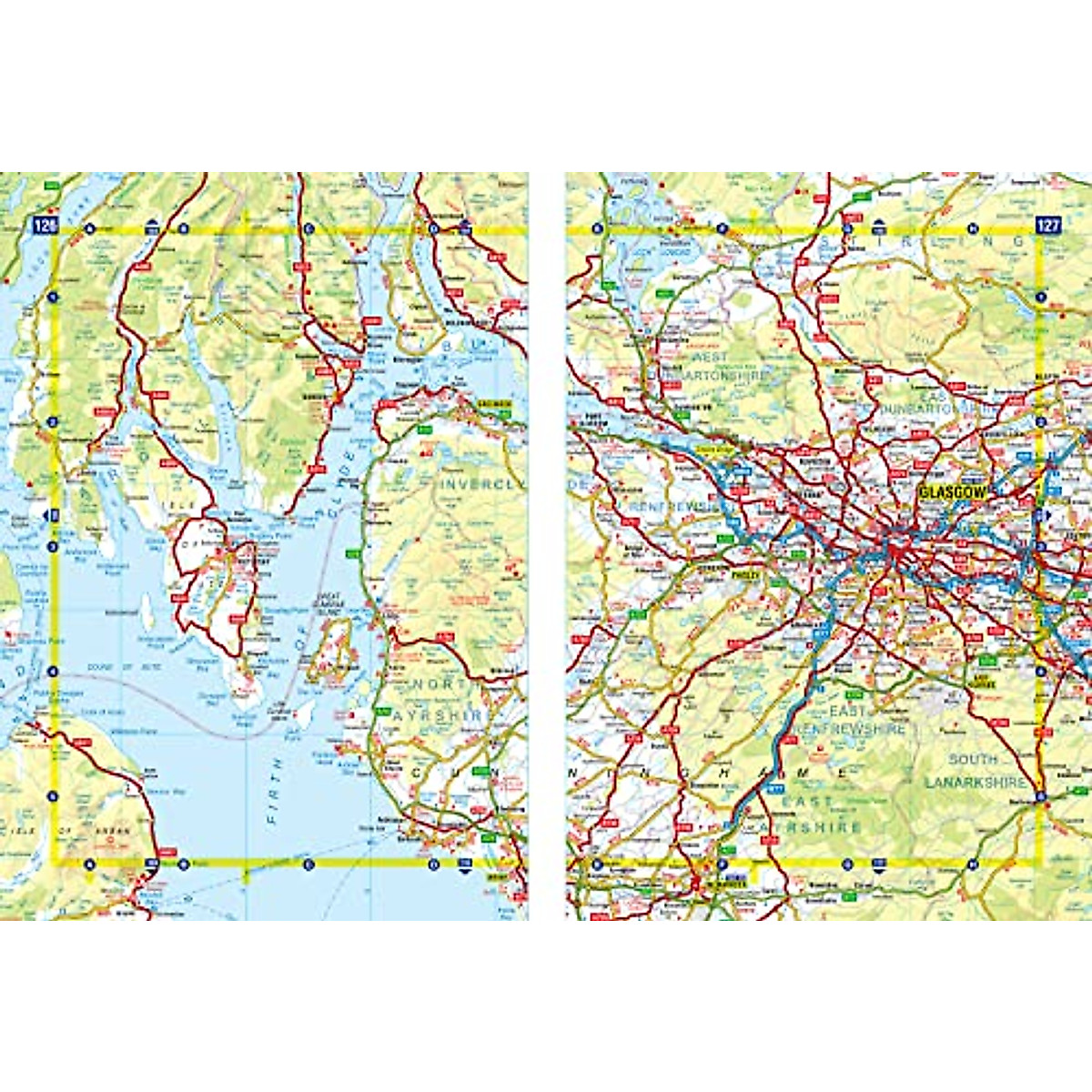 Great Britain A-Z Super Scale Road Atlas 2023 (A3 Spiral)