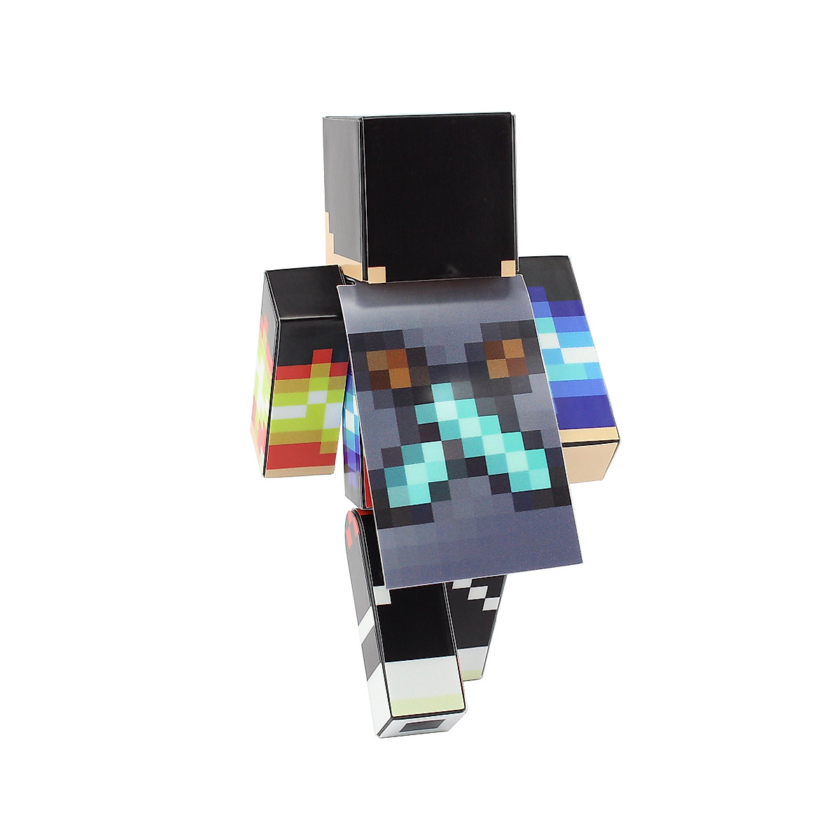 EnderToys Fire and Ice Boy Action Figure