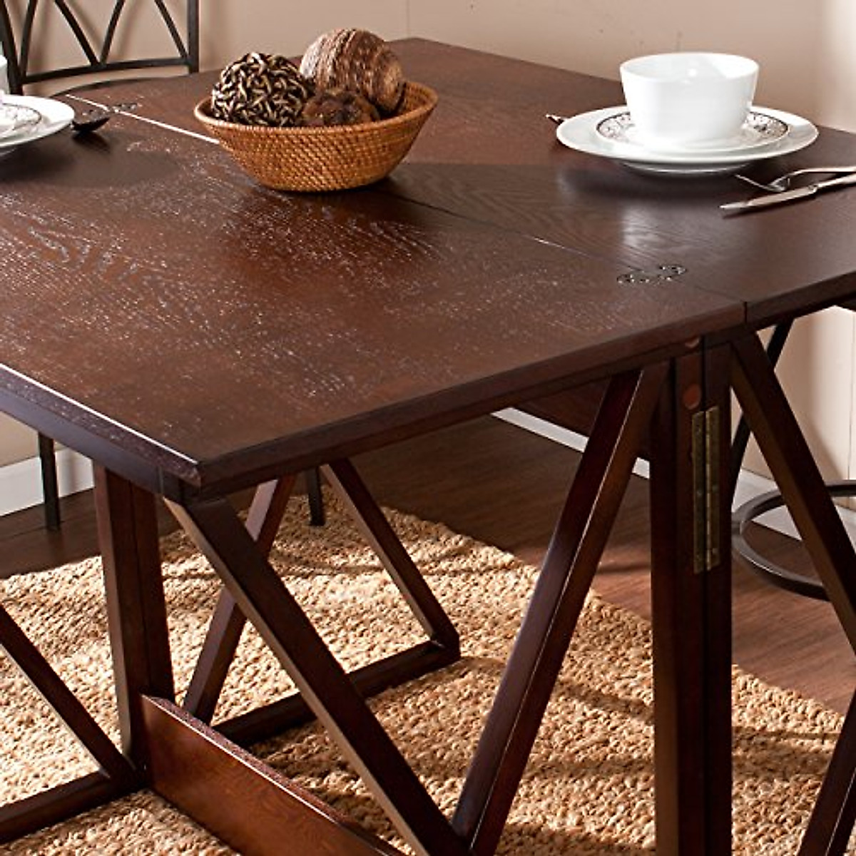 SEI Furniture Dining Counter Table, Espresso