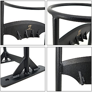 BiggerFire Manual Log Splitter Firewood Kindling Splitter with 4LB Hammer Carry Bag Garden Tool Kit PC-CH