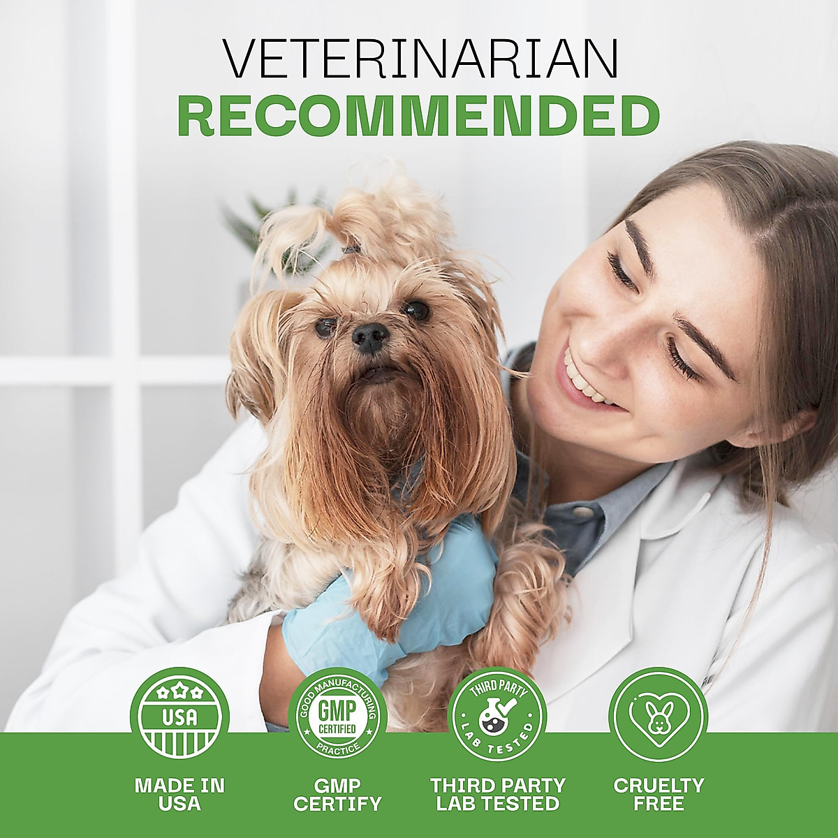 Nautical Nourish Calming Bacon Dog Treats - Help Relief Anxiety, Balance Stress Levels and Overall Mood, Supports Relaxation for Dogs, 30 Count