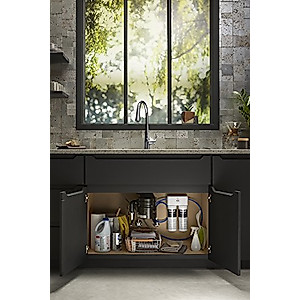 KOHLER 77686-NA Aquifer Double Cartridge Water Filtration System, 2 Count (Pack of 1), White