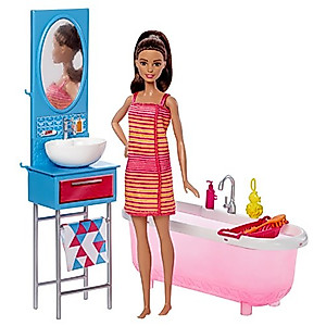 Barbie Bathroom & Doll