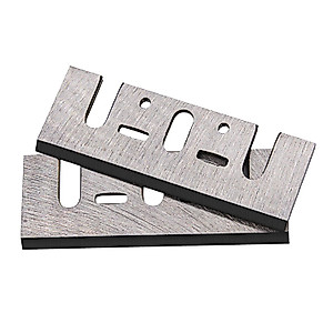 3-1/4 Inch 82mm Carbide Planer Blades Replacement for Makita 1900B, KP0810, KP0800K, DeWalt D26676, DW6655, DW680, 678, 680K, Bosch 1594 PA1205, Ryob (2 Pcs)