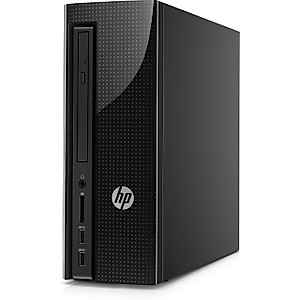 HP Slimline 270-p033w Desktop Tower, Intel Celeron G3930 CPU, 4GB RAM, 500GB HDD Windows 10